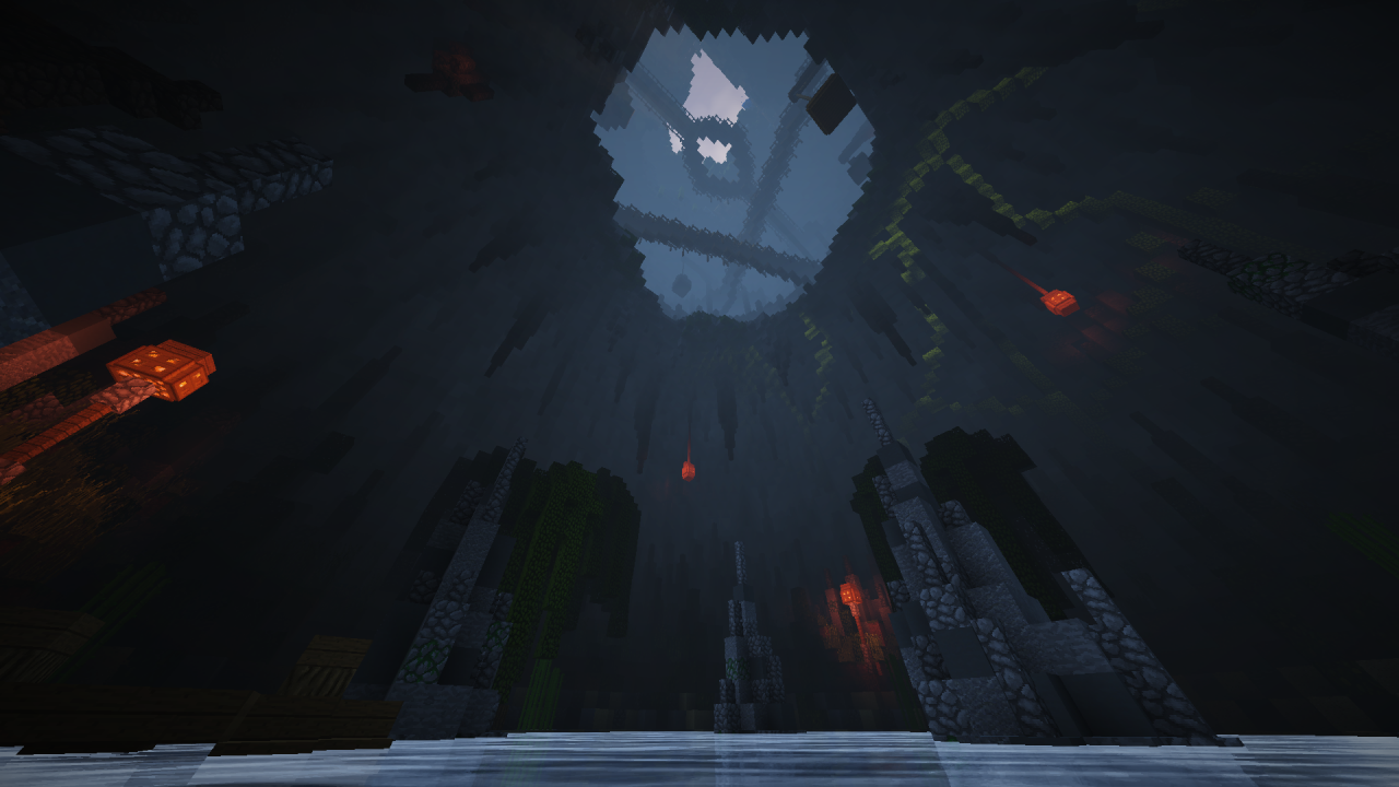 Minecraft Project Lobby Vertical Cave Minecraft Map