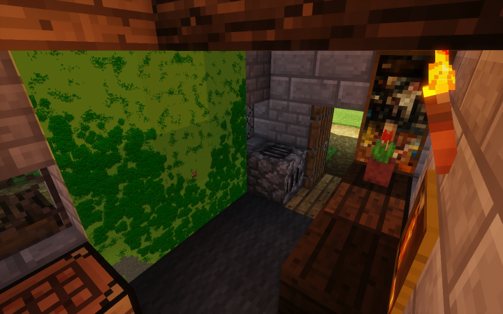 Medieval Merchant's Home Minecraft Map