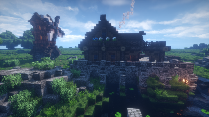 The Big Farm + TimeLapse Minecraft Map