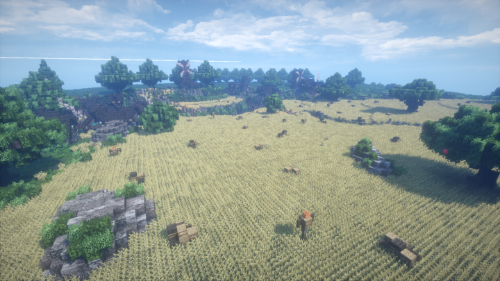 The Big Farm + TimeLapse Minecraft Map