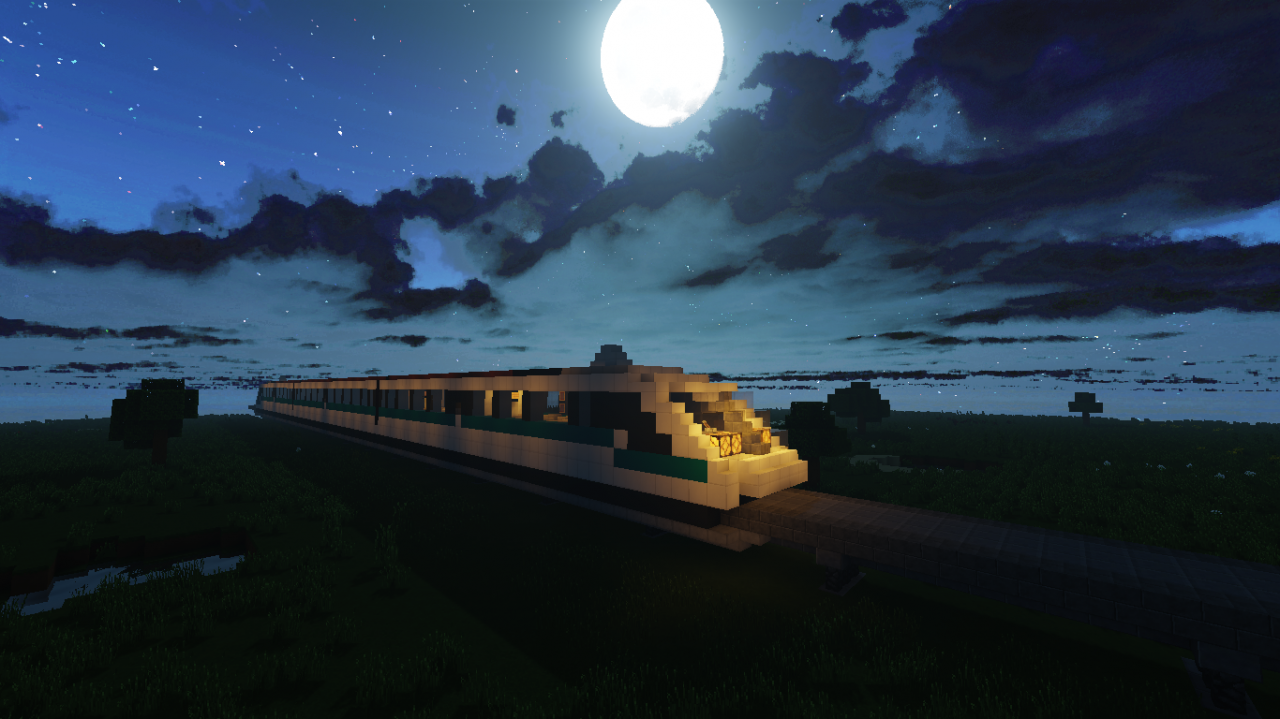 Shanghai Maglev Transrapid Minecraft Map