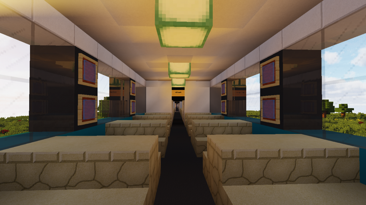 Shanghai Maglev Transrapid Minecraft Map