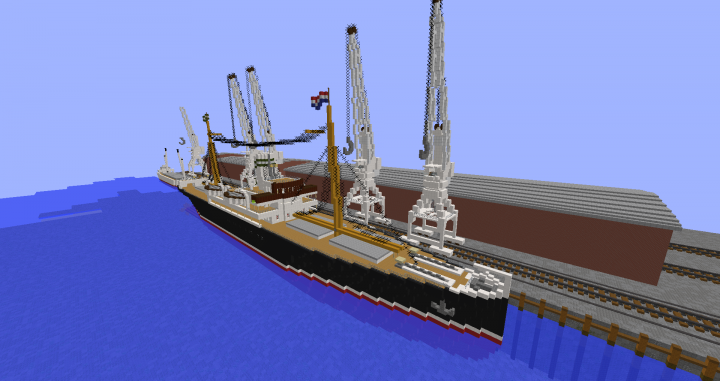Cargo ship #2 Minecraft Map
