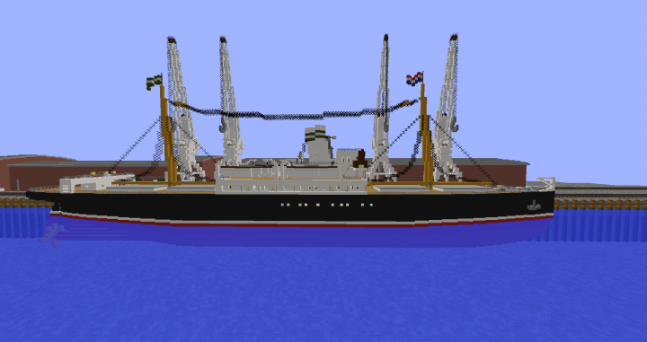 Cargo ship #2 Minecraft Map