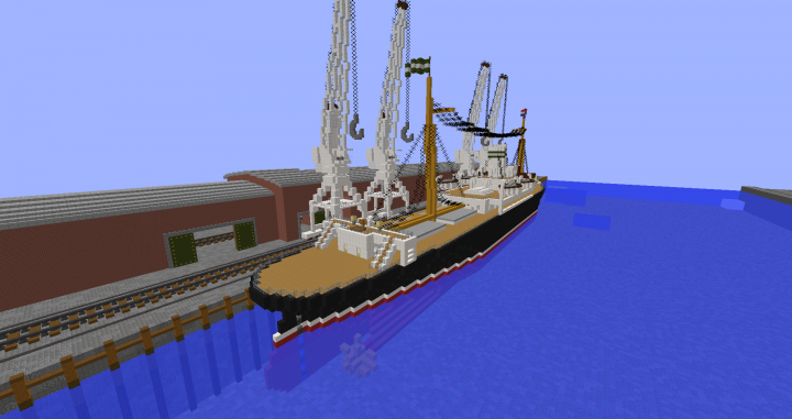 Cargo ship #2 Minecraft Map