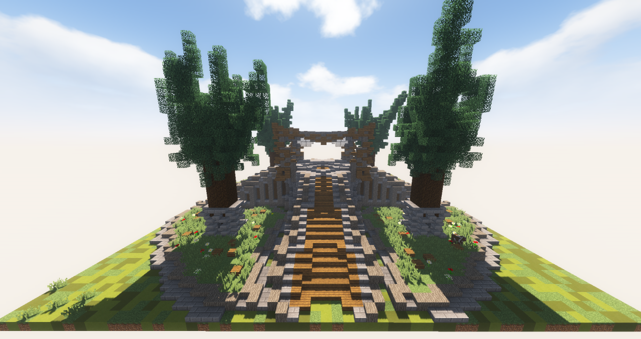 Big Platform Minecraft Map