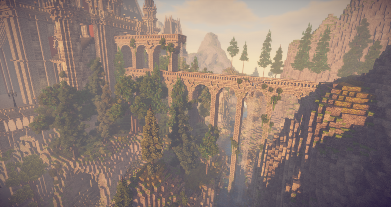 Seaside castle Minecraft Map