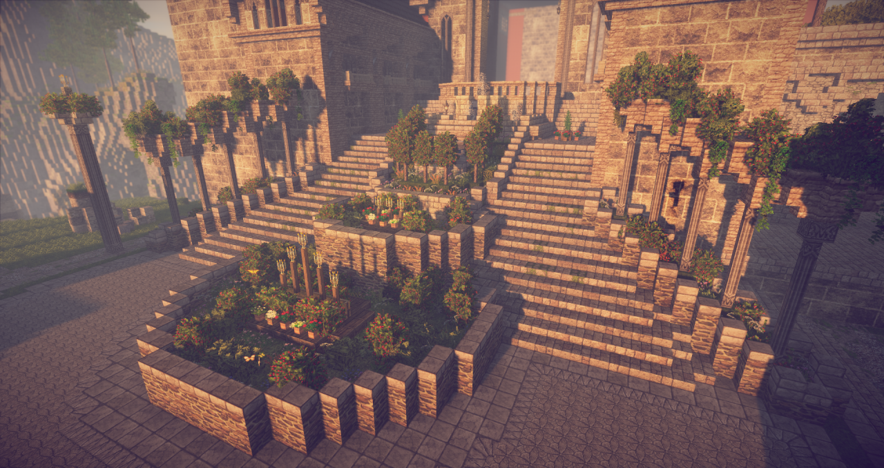 Seaside castle Minecraft Map