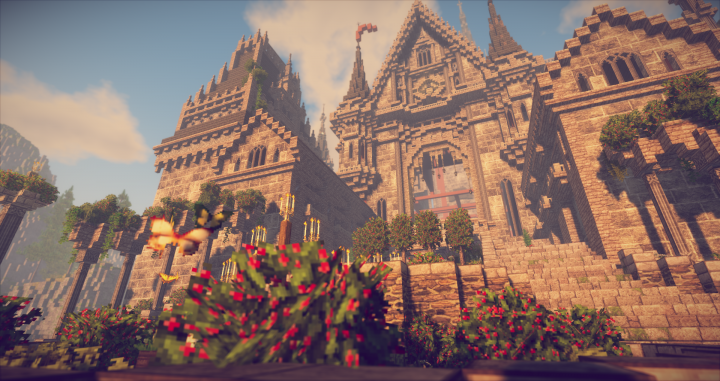 Seaside castle Minecraft Map