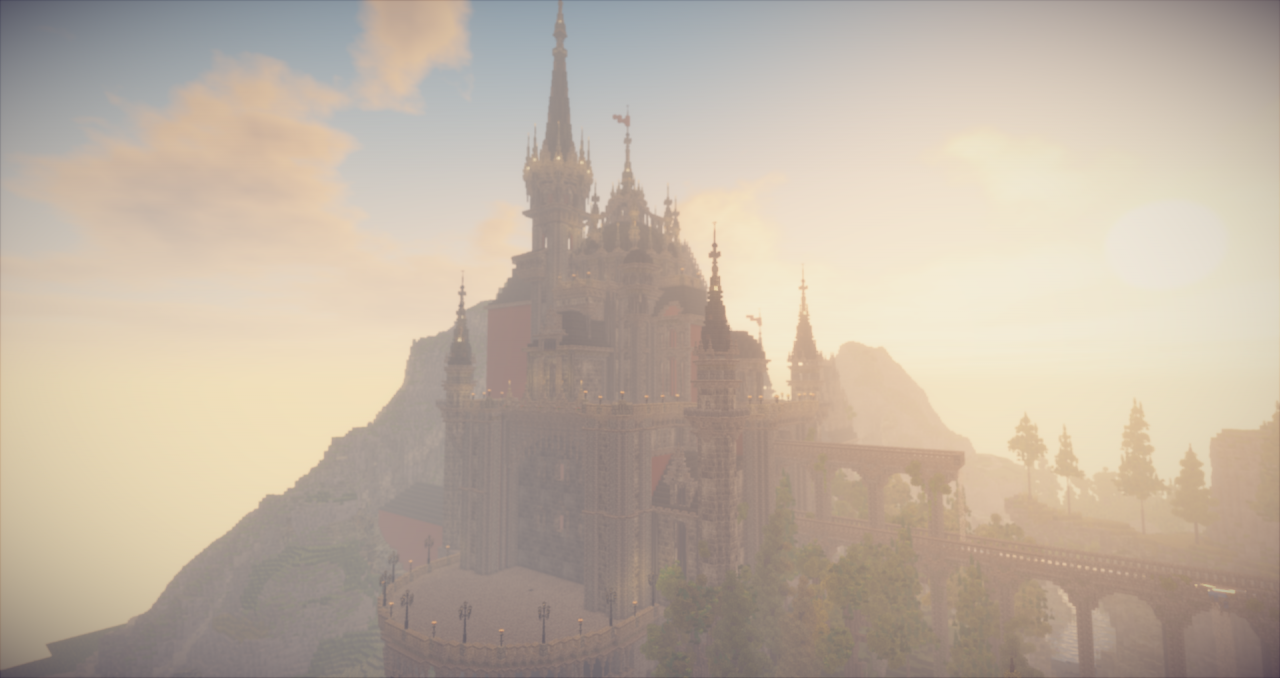 Seaside castle Minecraft Map