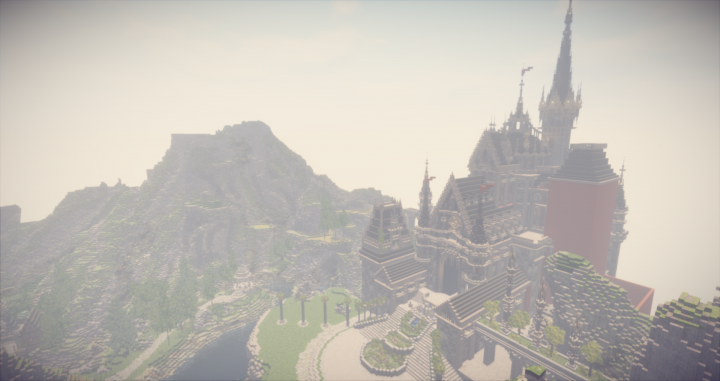 Seaside castle Minecraft Map