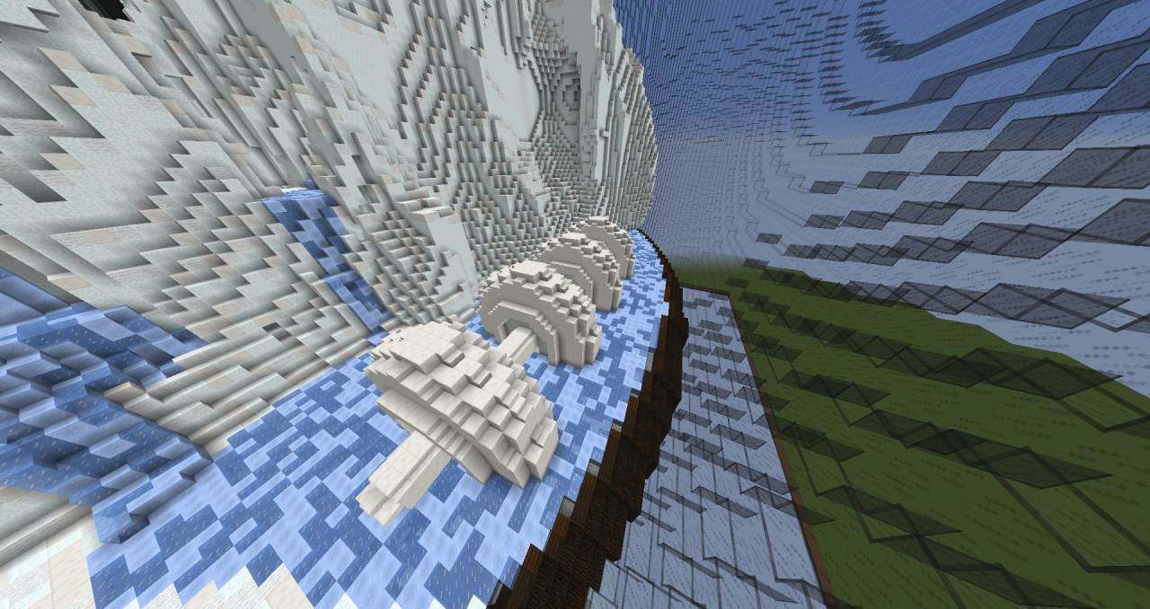 Star wars Hoth base Minecraft Map