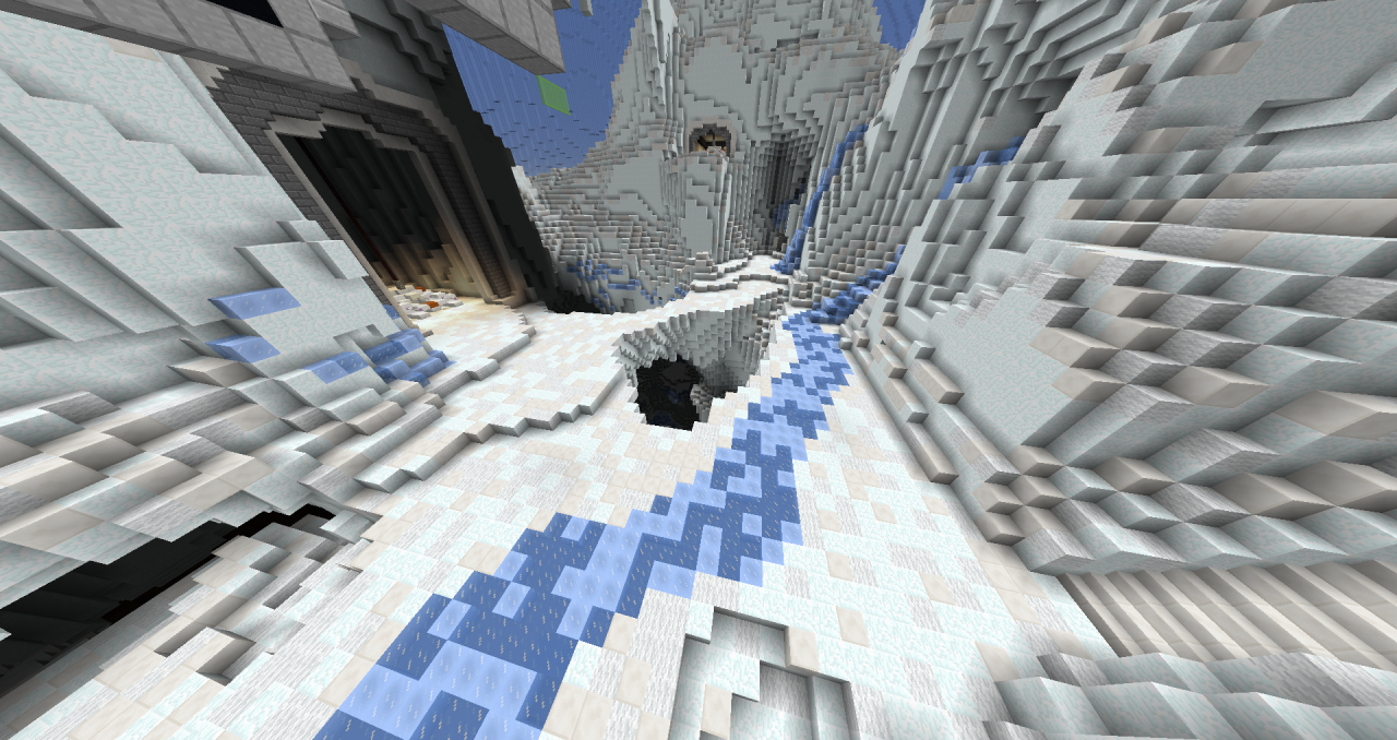 Star wars Hoth base Minecraft Map