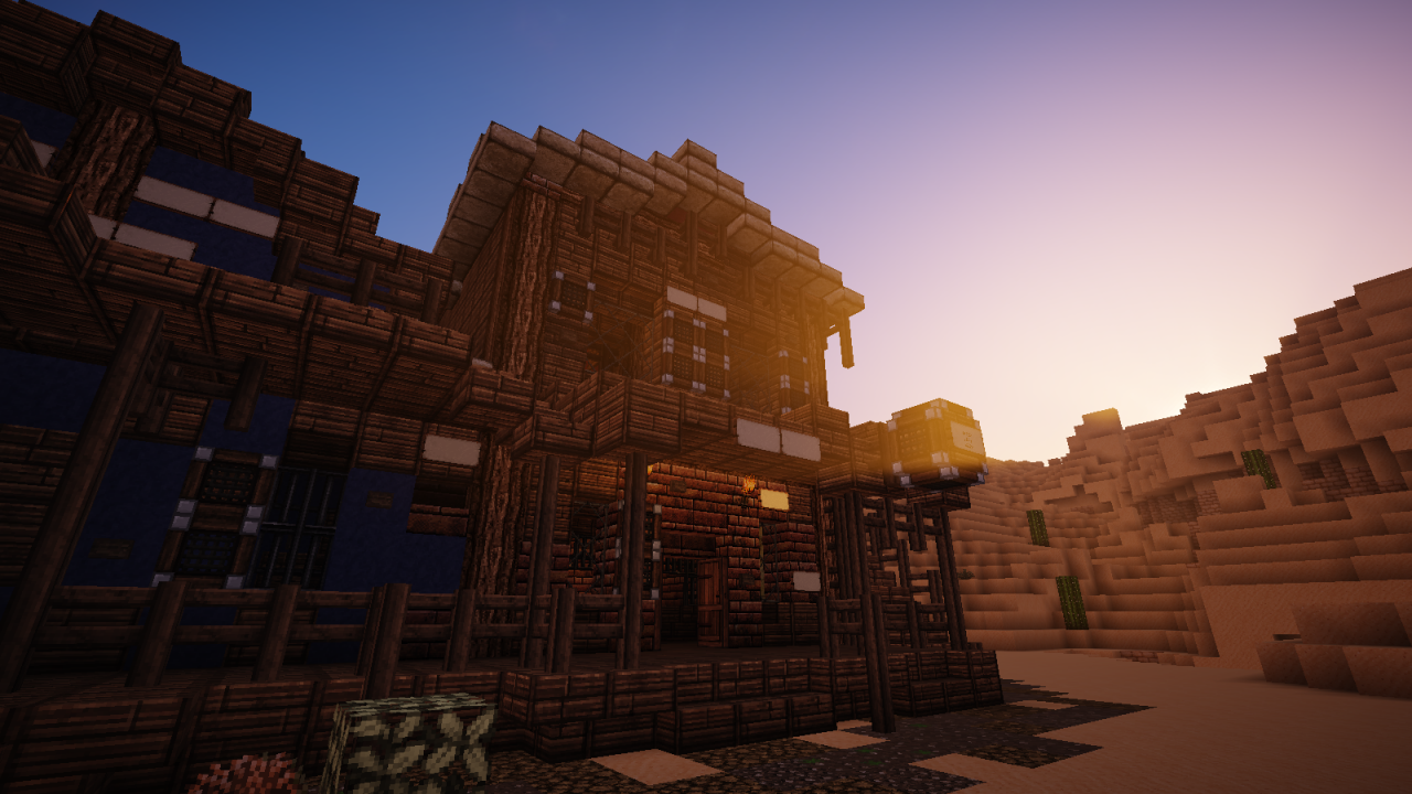Wild Western Bank Minecraft Map