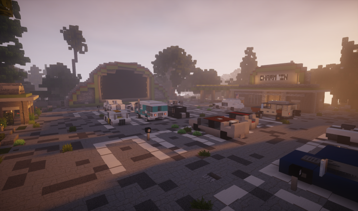 Drive-in ( Charming USA ) Minecraft Map