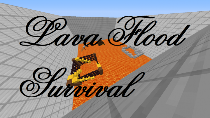 Rising Lava Survival Minecraft Map