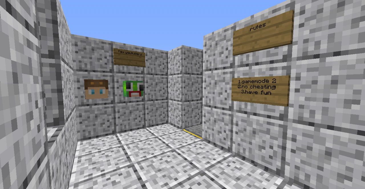 moosecraft and unspeakable parkour Minecraft Map