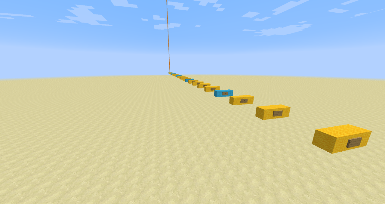 (4 blocks) Minecraft World Record map Minecraft Map