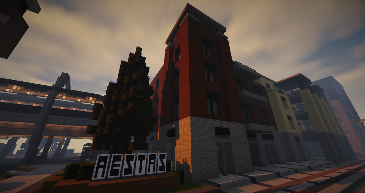 Vibrant Village Condominiums | Huntington Minecraft Map