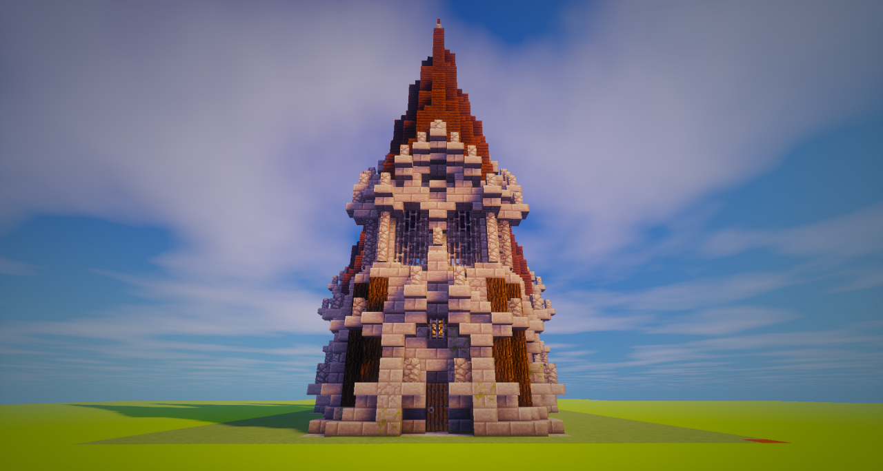 [Bundle Gothic House] Church Minecraft Map