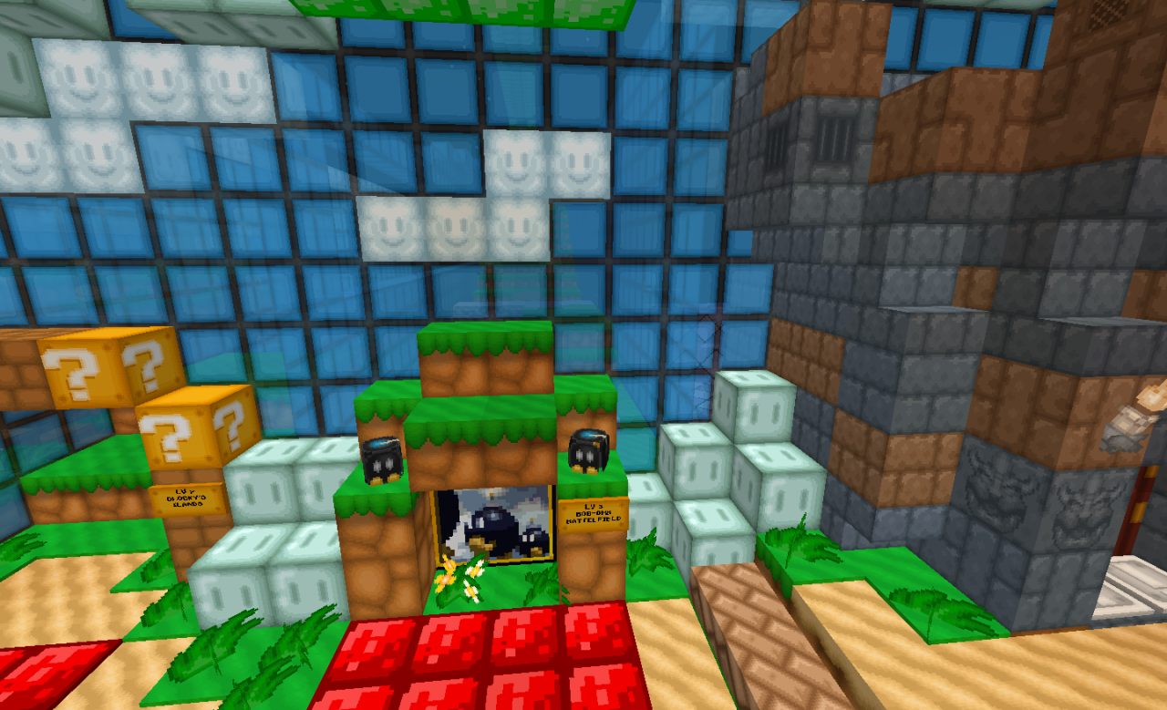 Mario Bros. adventure Minecraft Map