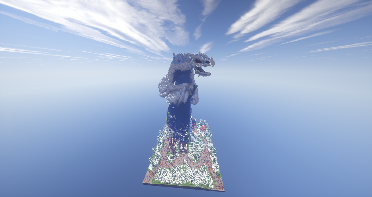 The Nameless Dragon! -Really old build Minecraft Map