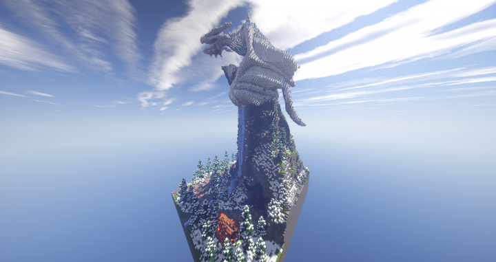 The Nameless Dragon! -Really old build Minecraft Map