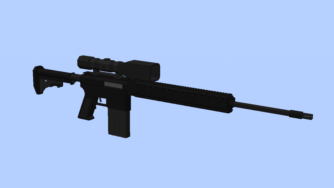 Realistic 3D Guns Pack - Snipers! Minecraft Texture Pack