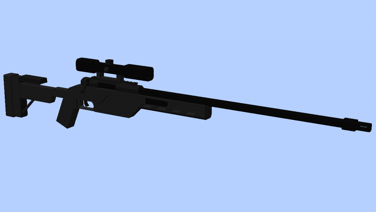 Realistic 3D Guns Pack - Snipers! Minecraft Texture Pack