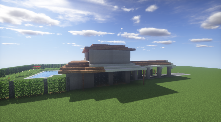 Minecraft wine house + cinematic shots #001 [Download] Minecraft Map