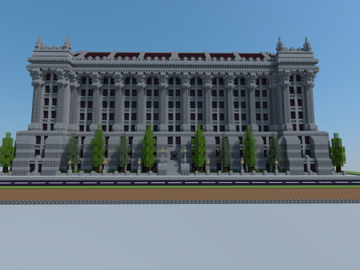 SimCity 4 - The Bureau of Bureaucracy Minecraft Map