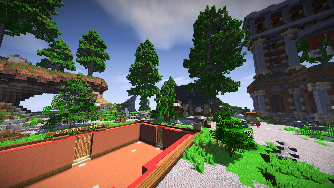 Survival Spawn for FireCloud Minecraft Map