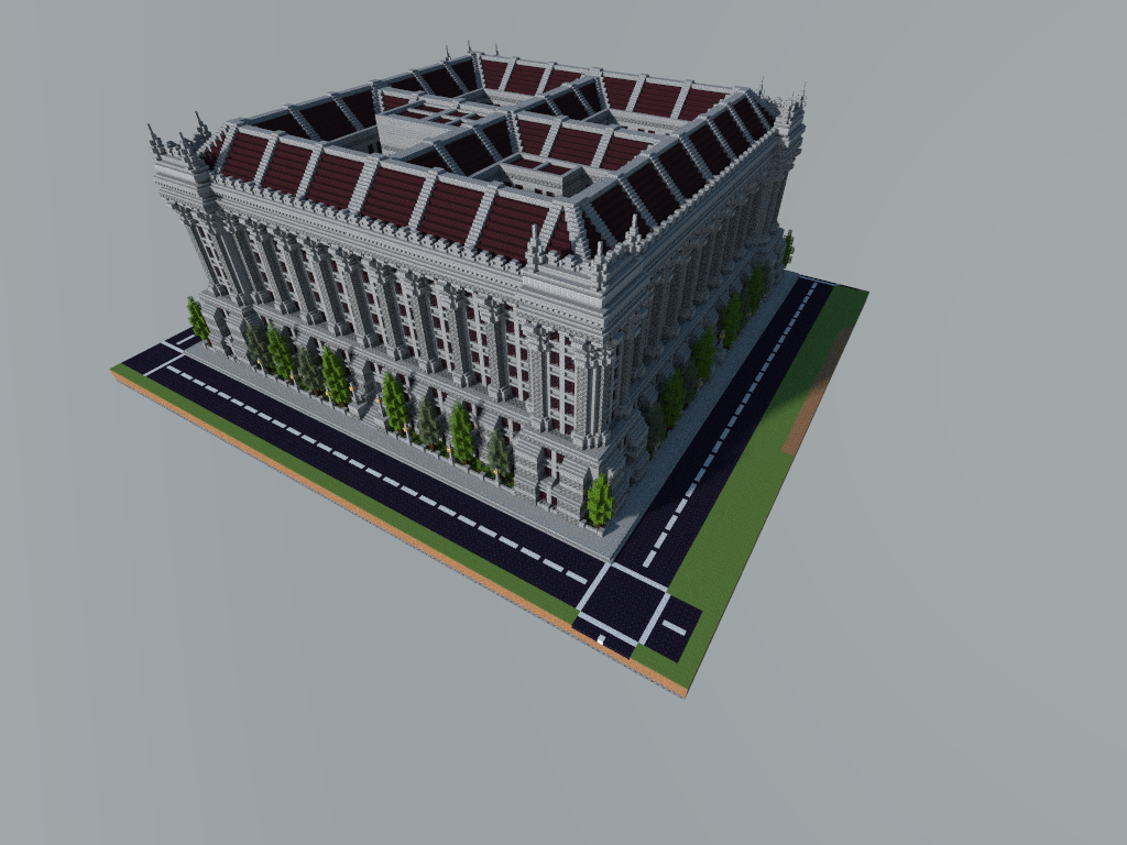 SimCity 4 - The Bureau of Bureaucracy Minecraft Map