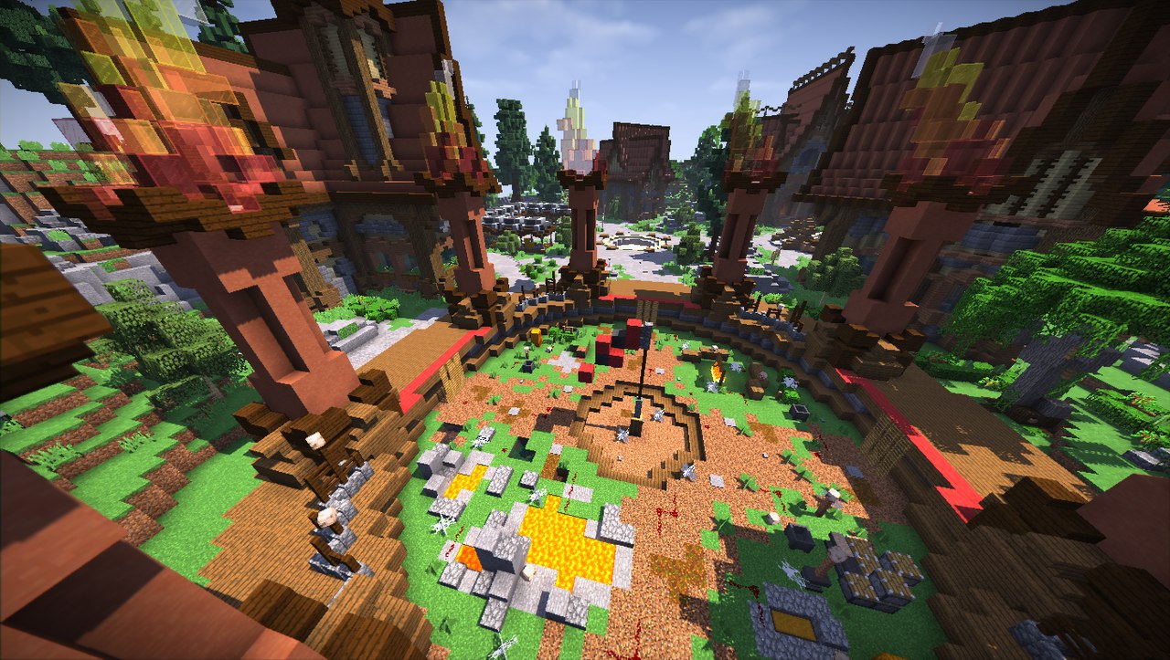SkyBlock Spawn Minecraft Map
