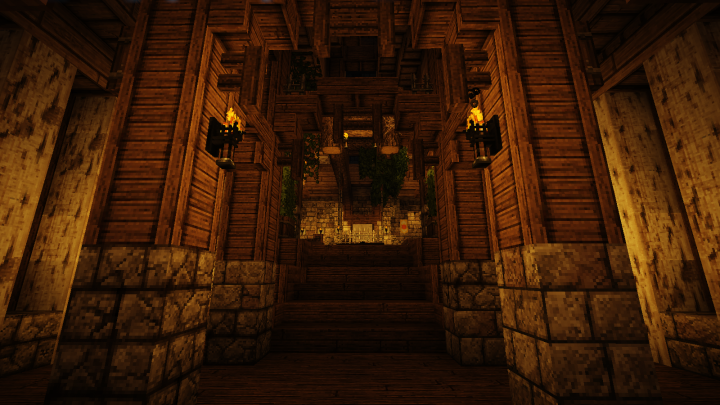 Skyrim's Inspired Dragonsreach Minecraft Map