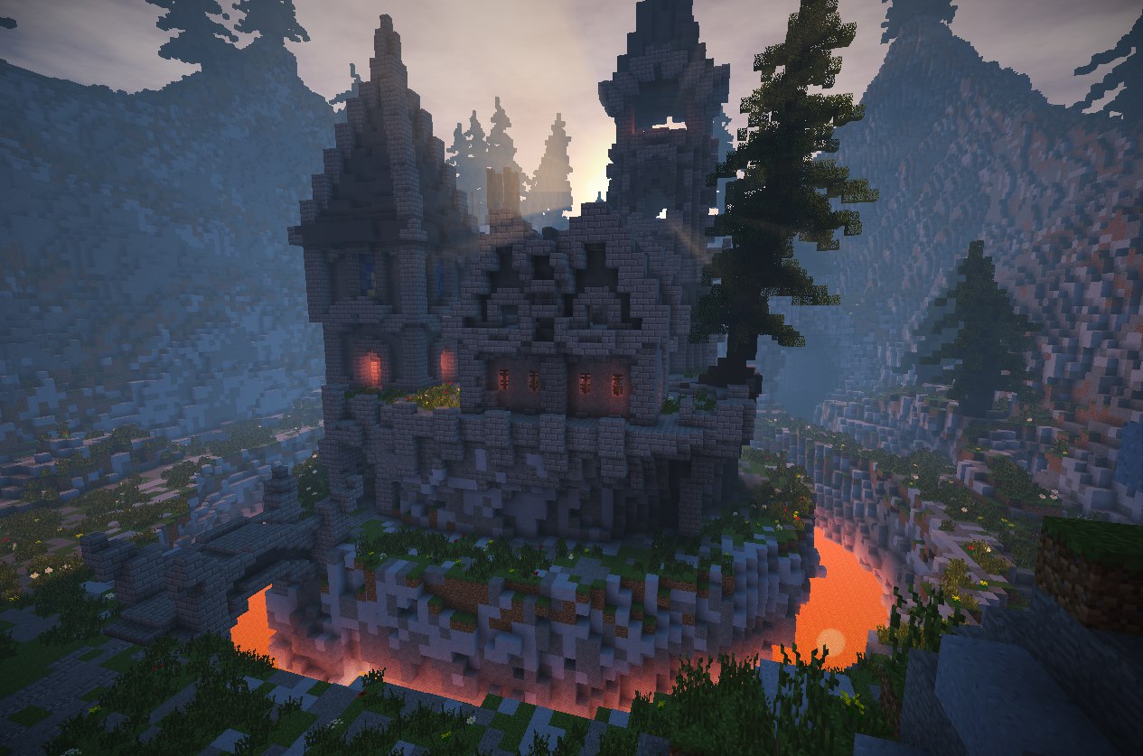 Clan war, castle siege Minecraft Map