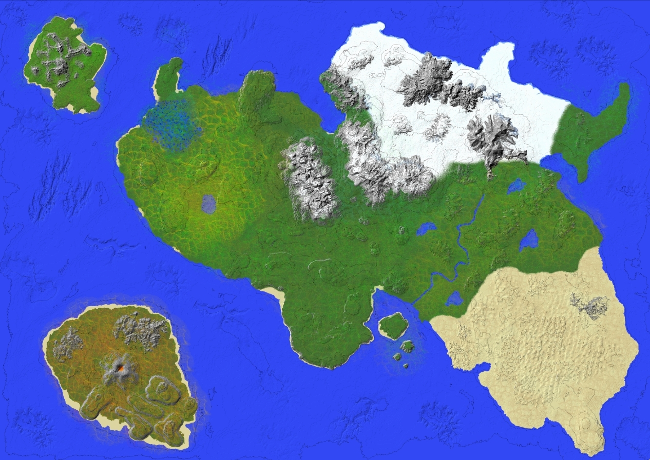 Aseria - Custom map - Fantasy / Medieval Terrain - 5K by 7K - CLOSED ...