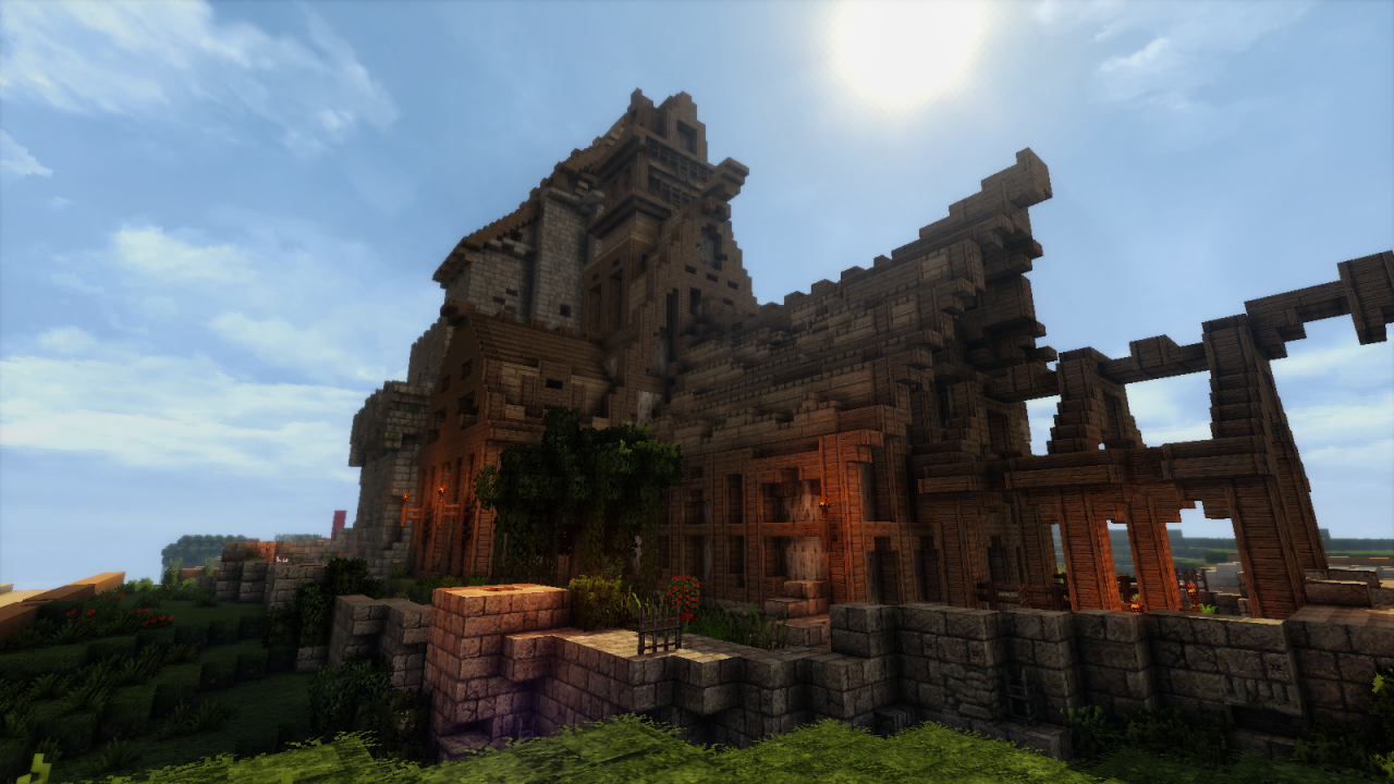 Skyrim's Inspired Dragonsreach Minecraft Map