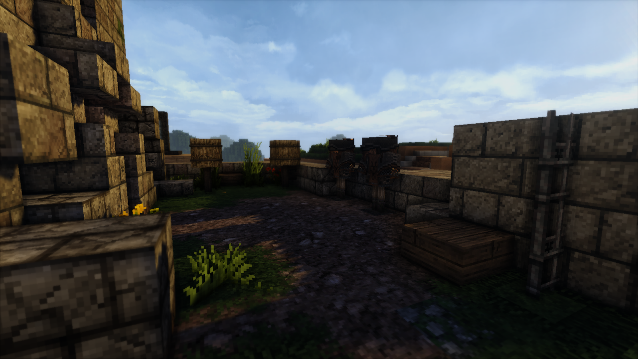 Skyrim's Inspired Dragonsreach Minecraft Map