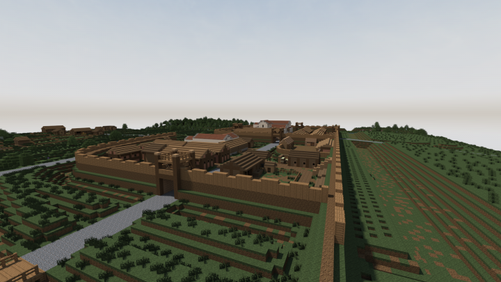 Rough Castle Fort Minecraft Map