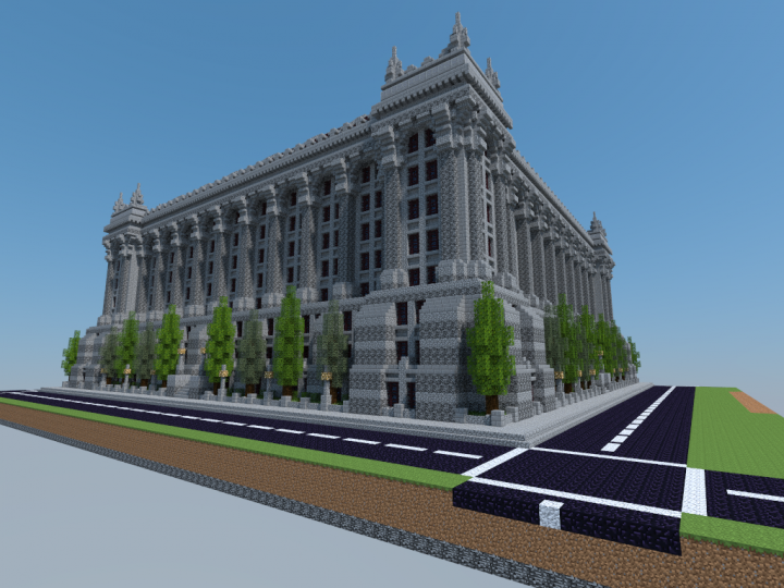 SimCity 4 - The Bureau of Bureaucracy Minecraft Map