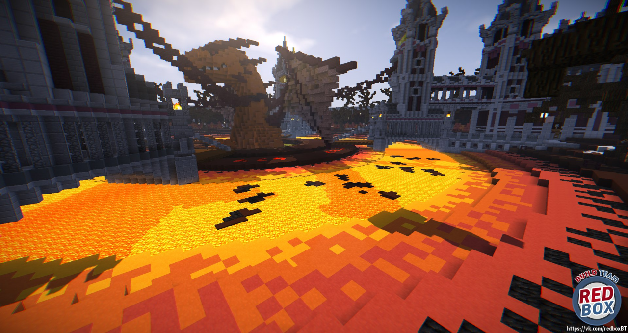 DeathMatch Arena ''Dragon Cry'' Minecraft Map