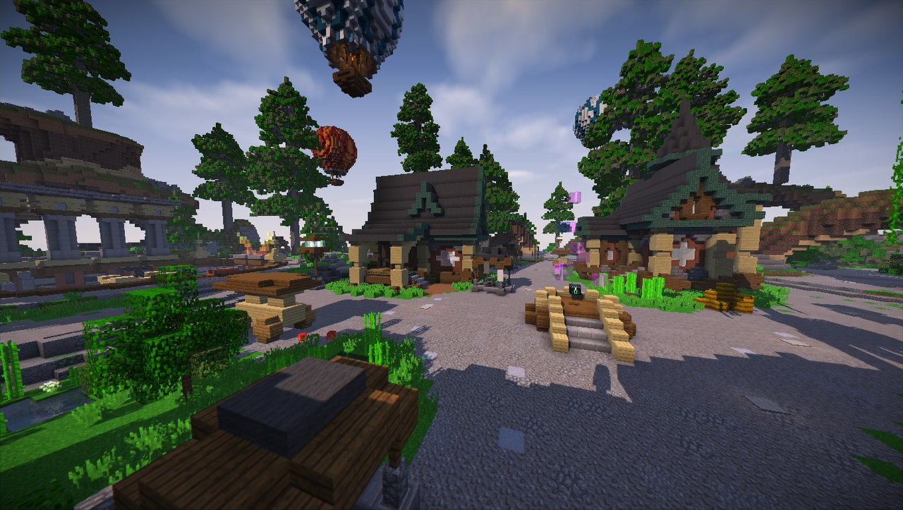 Survival Spawn for FireCloud Minecraft Map