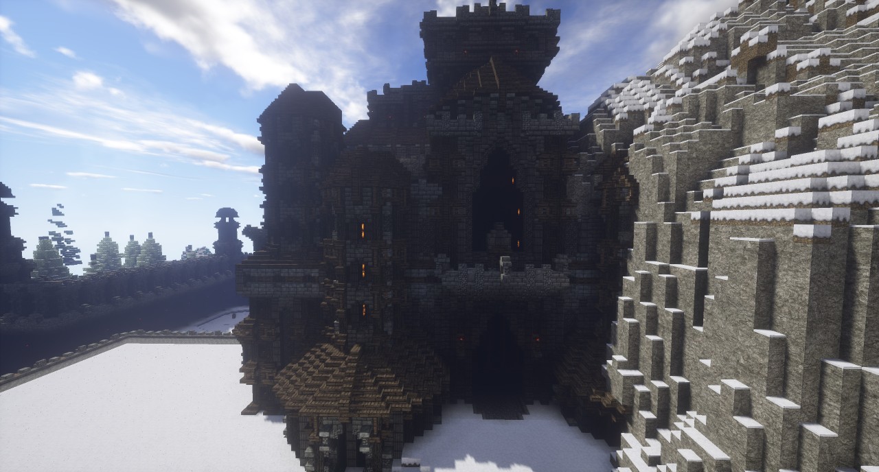 Snowy Kingdom Castle Minecraft Map