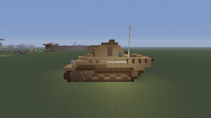 Girls und Panzer, Panzer V Panther Ausf.G medium tank, Kuromorimine ...