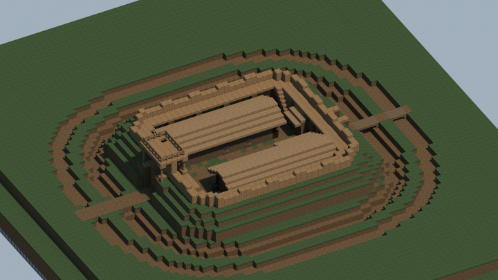 Nersingen - Roman Fortlet Minecraft Map