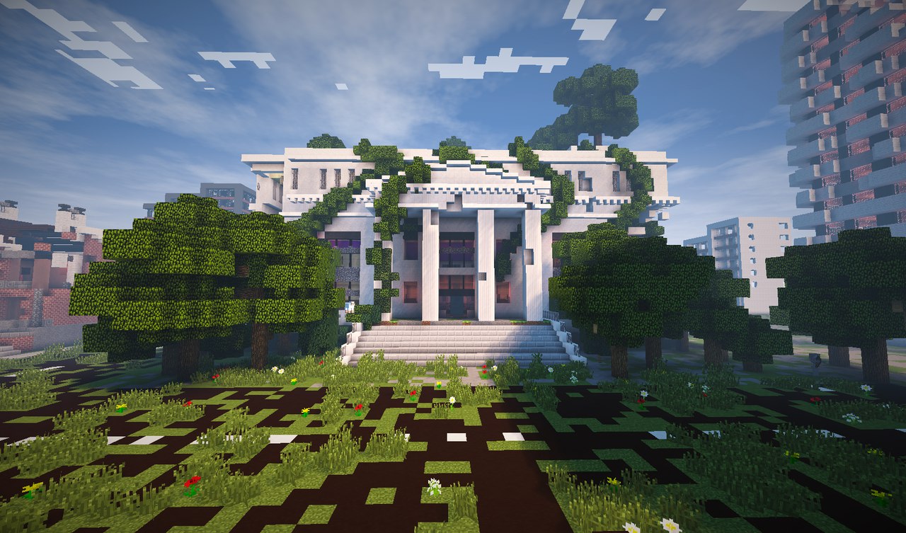 Dead city, zombie apocalypse Minecraft Map