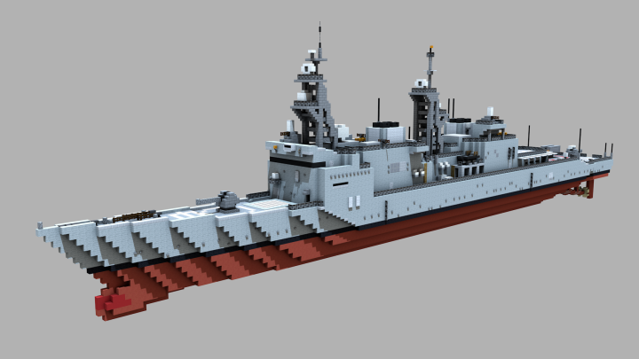 Spruance-class destroyer Minecraft Map