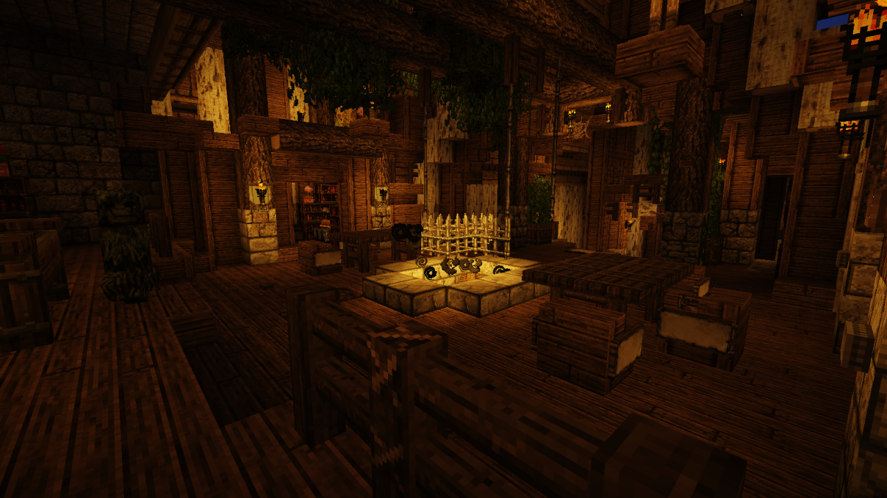 Skyrim's Inspired Dragonsreach Minecraft Map