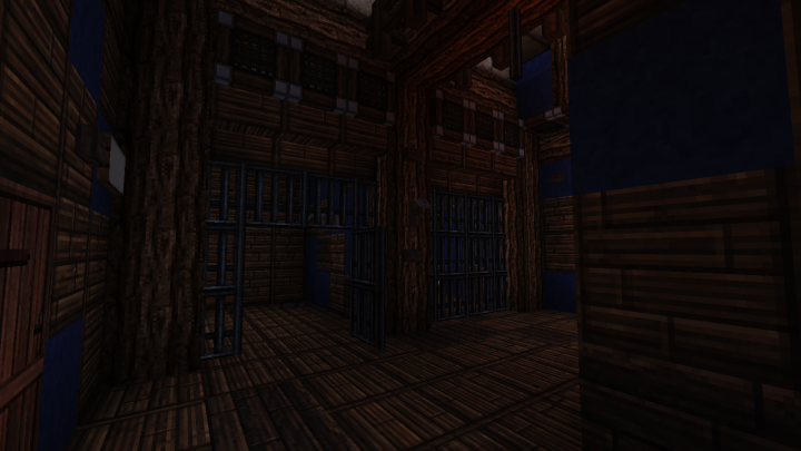 Wild Western General Store, Sheriff's and Church Minecraft Map